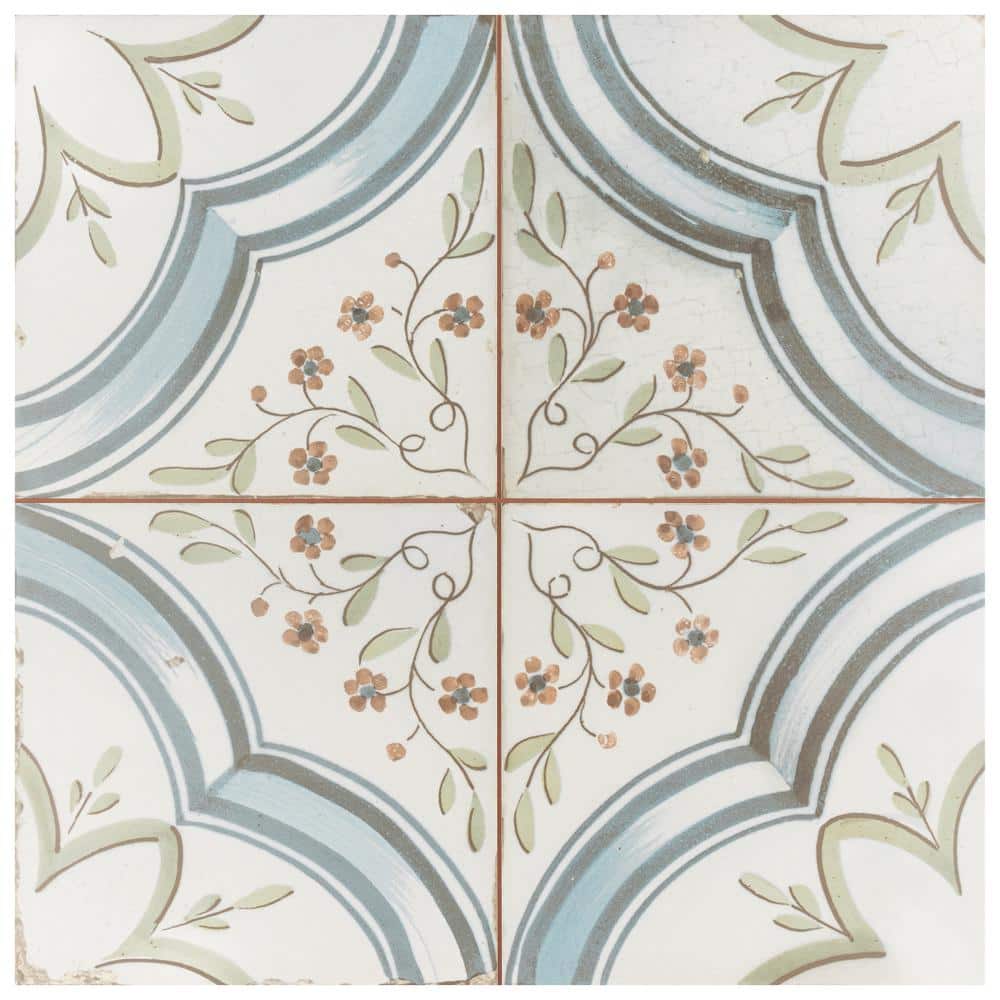 Merola Tile Kings Original Nijar 17-5/8 in. x 17-5/8 in. Ceramic Floor ...