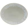 CASAFINA Taormina 16.25 in. Grey Ceramic Stoneware Platter TA645-GRY ...
