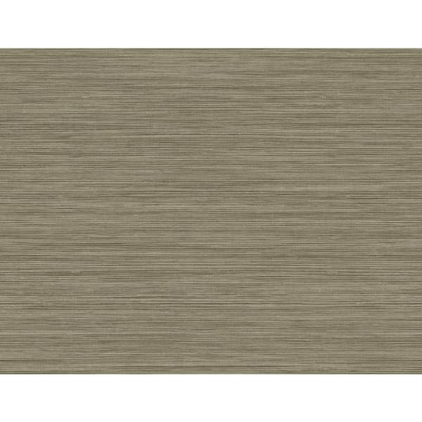 Seabrook Designs 60.75 sq. ft. Almond Rauma Embossed Vinyl Unpasted ...