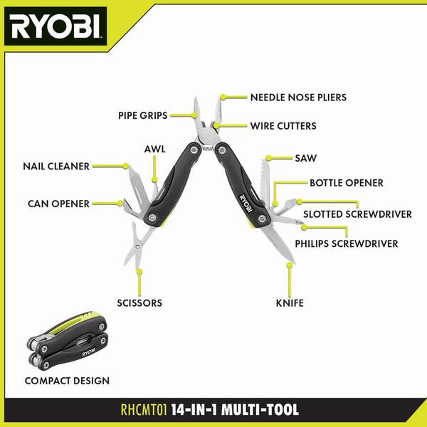 RYOBI 14-in-1 Compact Multi-Tool (2-Pack) RHCMT01-RHCMT01 - The Home Depot
