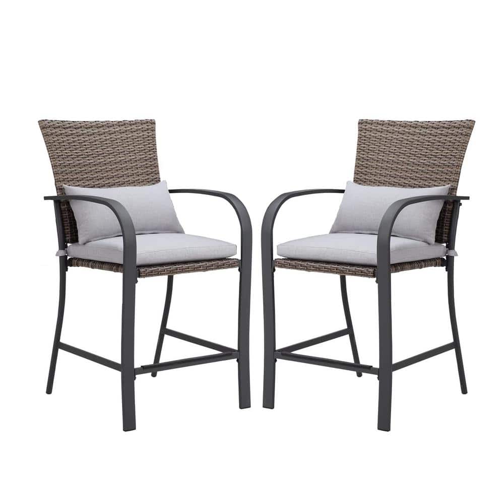 Tenleaf Ergonomically Designed Waterproof Hand-Woven Wicker plus Steel ...