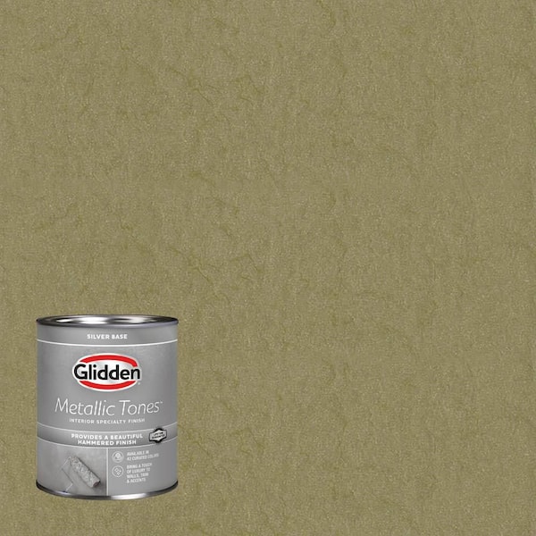 GLIDDEN METALLIC TONES 1 qt. MTL125 Ginger Cress Metallic Interior ...
