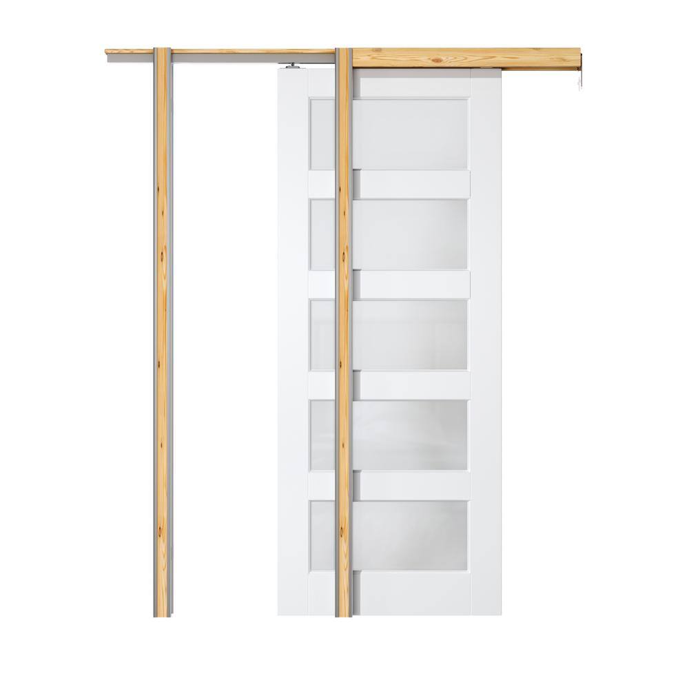 Have a question about ARK DESIGN 36 in. x 80 in. White Primed MDF 5 ...