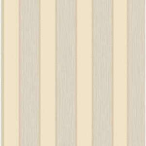 Ornamenta 2-Dark Beige/Greige Detailed Damask Non-Pasted Vinyl on Paper Material Wallpaper Roll ...