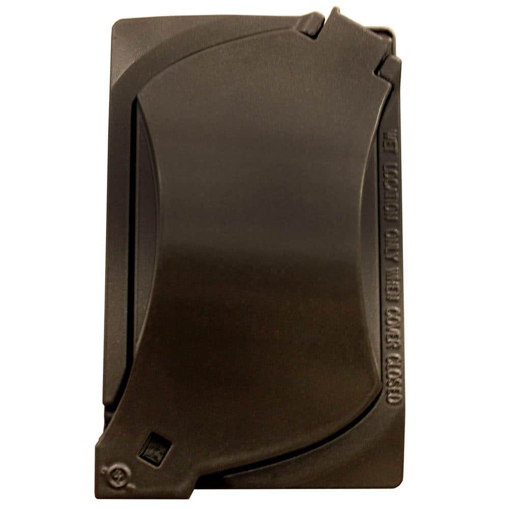 Commercial Electric 1-Gang Metal Weatherproof Universal Electrical ...