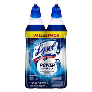 Power Atlantic Fresh Scent Toilet Bowl Cleaner Gel 24 oz. (2-Pack) and ...