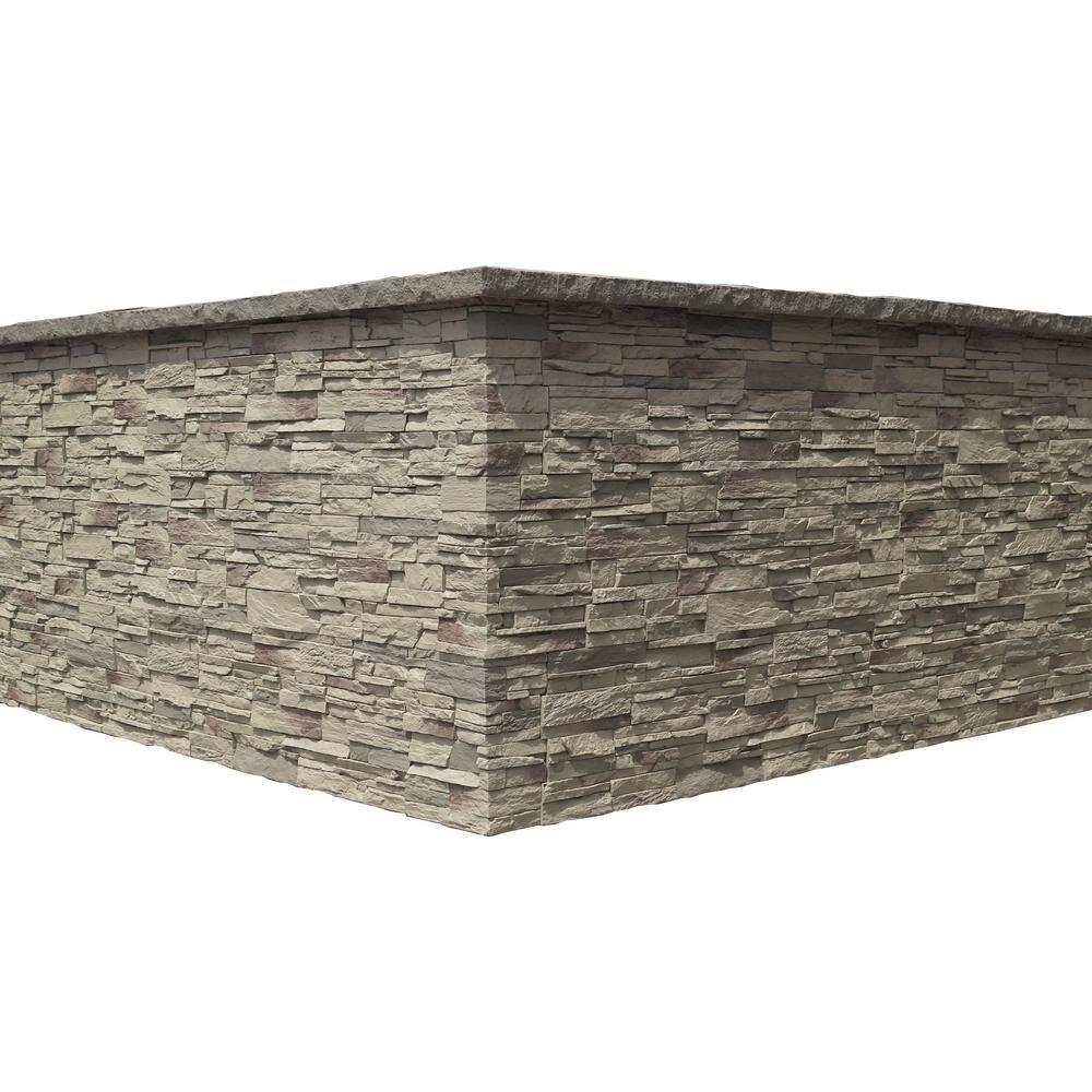 Buy Country Ledgestone Teton Buff 10.25 in. x 3.5 in. Faux Stone ...