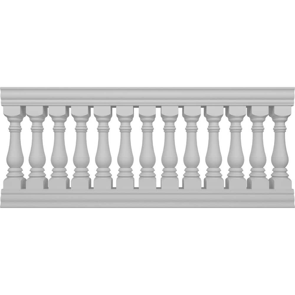 Ekena Millwork Fiberthane Bradford Balustrade 84 in. L x 38 in. H ...