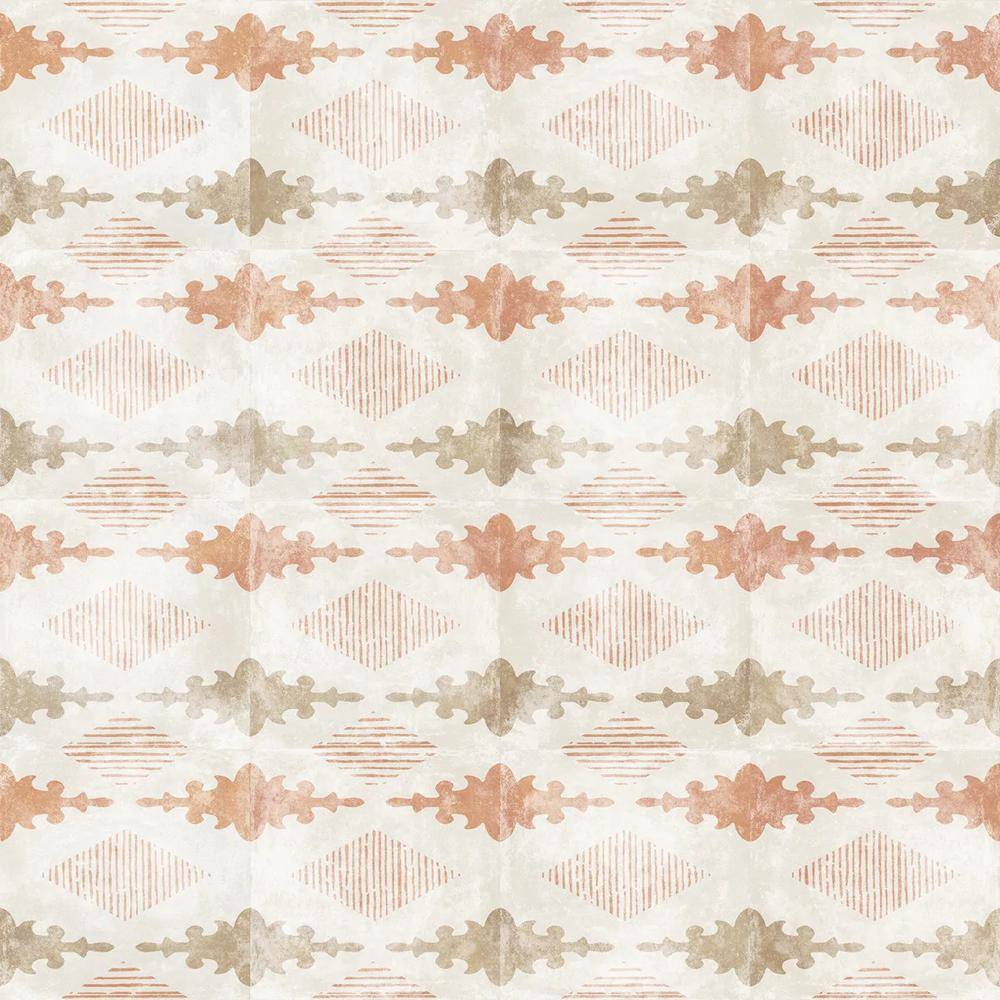 Ivy Hill Tile Paula Purroy Catalan Aztec Terracotta 5.11 in. x 5.11 in ...