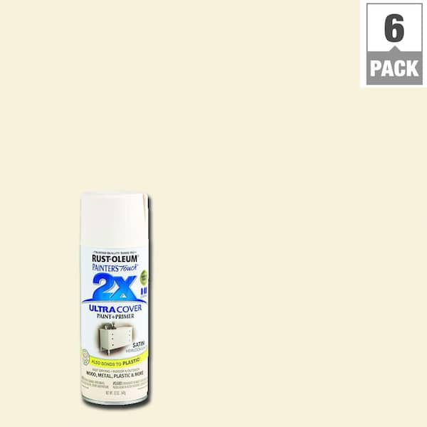 Reviews for Rust-Oleum Painter's Touch 2X 12 oz. Satin Heirloom White ...