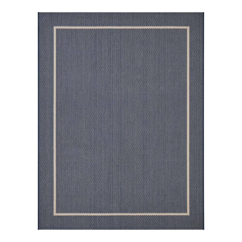 Hampton Bay Amberview Blue 2 Ft X 7 Ft Medallion Indoor Outdoor Area Hampton Bay Amberview Blue 2 Ft X 7 Ft Medallion Indoor Outdoor Area
