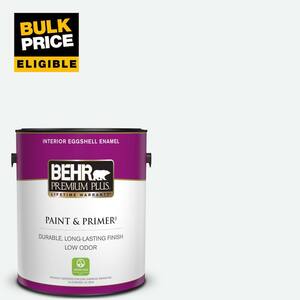 BEHR MARQUEE 1 gal. #BL-W09 Bakery Box Semi-Gloss Enamel Interior Paint ...