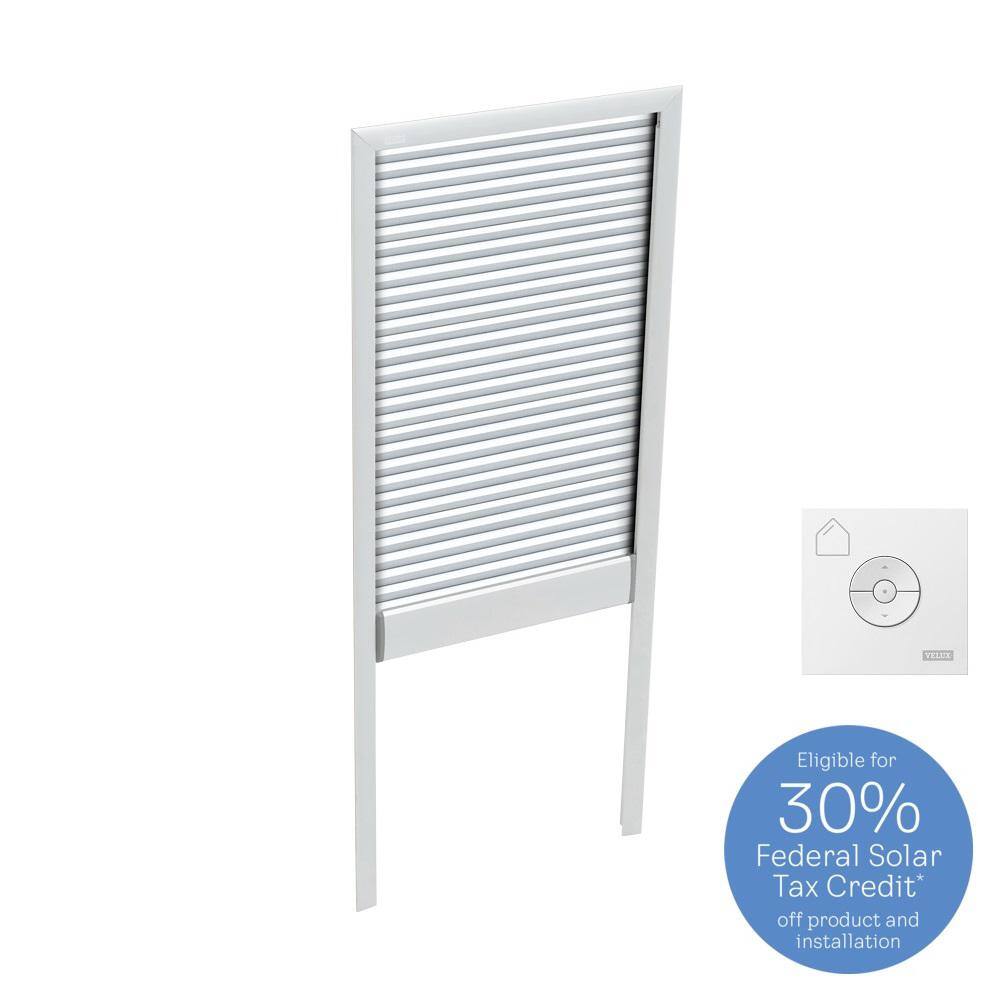 Have a question about VELUX White Solar Powered Room Darkening Skylight Shade for VS C06, VSS ...