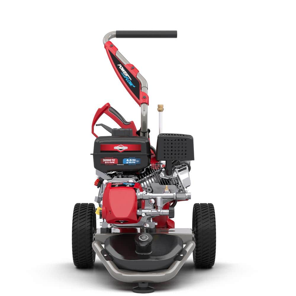 Briggs and Stratton 3200 MAX PSI 4.5 MAX GPM Gas Pressure Washer with ...