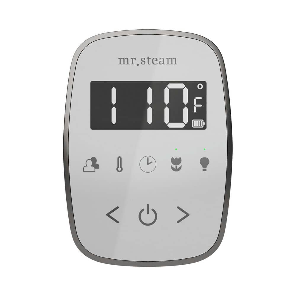 Mr. Steam ButlerFlex Max Steam Shower Control Package with TempoFlex Control and Linear ...