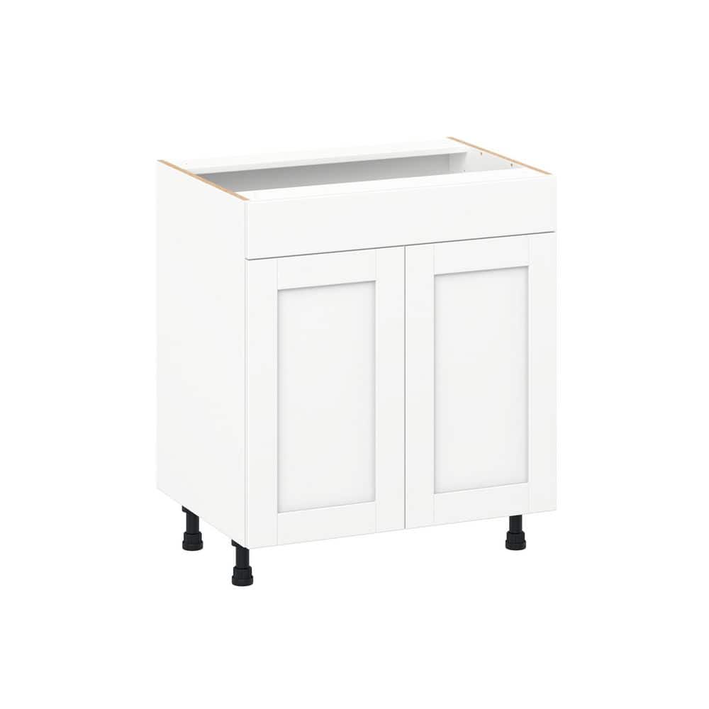 J COLLECTION Milton 30 in. W x 21 in. D x 30 in. H Assembled Shaker ...