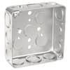 Southwire 4 in. W x 1-1/2 in. D Steel Metallic Drawn Square Box with ...