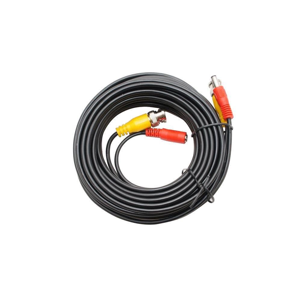 SPT 100 ft. Premade Premium Siamese Power and Video Cable in Black 93 ...