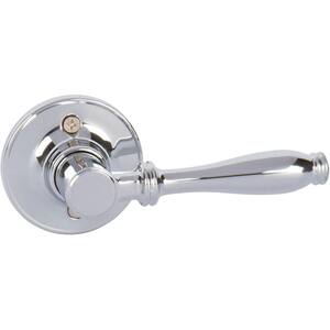 DELANEY HARDWARE Callan Silona Polished Chrome Hall/Closet Door Handle ...