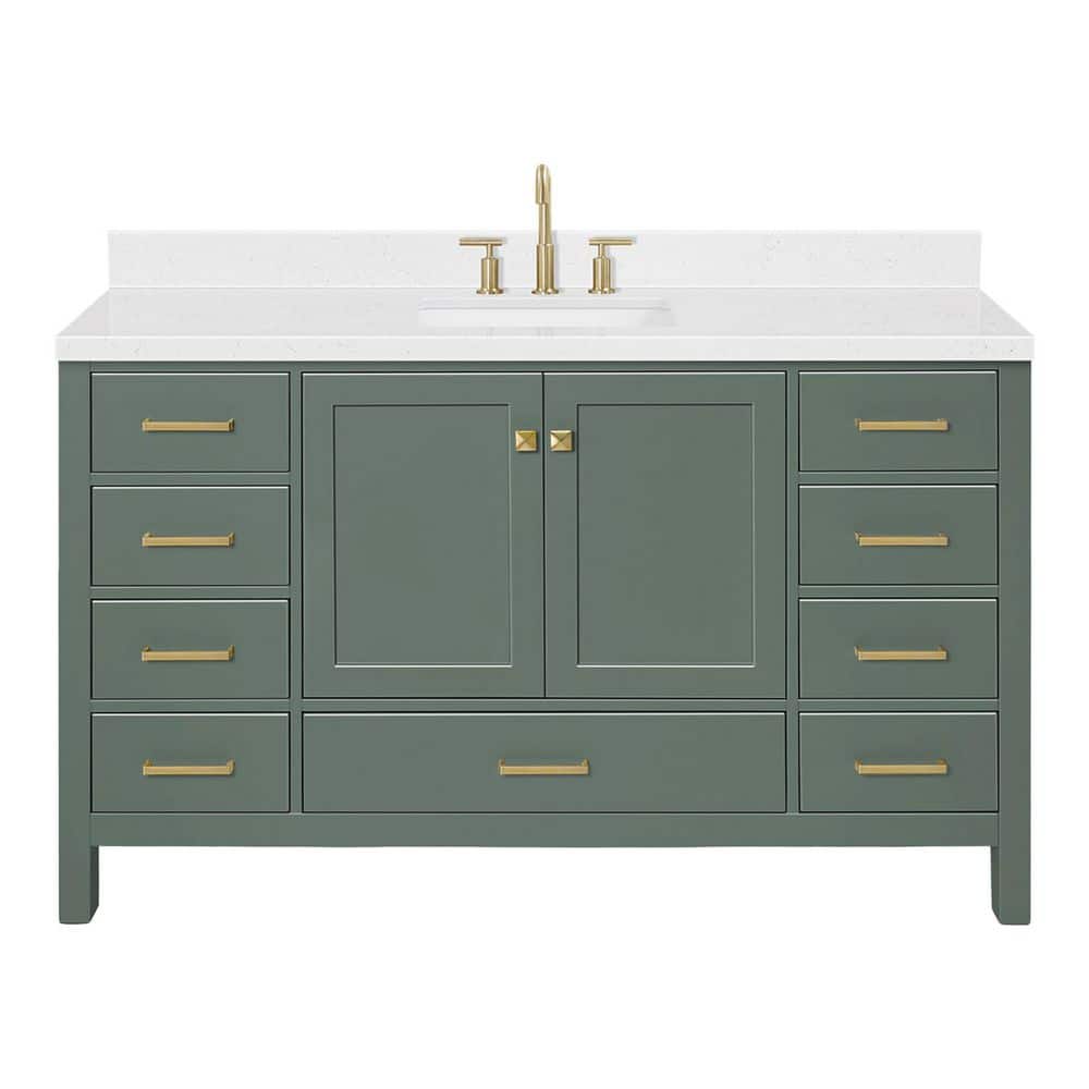 Reviews for ARIEL Cambridge 60 in. Single Sink Freestanding Bathroom ...