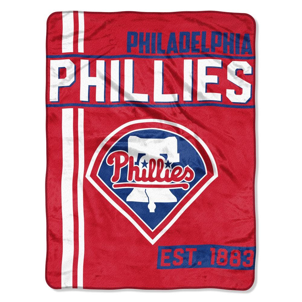 THE NORTHWEST GROUP Philadelphia Phillies Polyester Throw Blanket ...