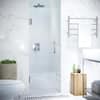 ANZZI Passion Series 30 in. x 72 in. H Hinged Frameless Shower Door in ...