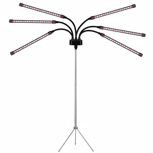 Aoibox Black Indoor LED Grow Light with Stand, Full Spectrum ...