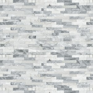 MSI Take Home Tile Sample - Angora Rhombus 4 in. x 4 in. Polished ...