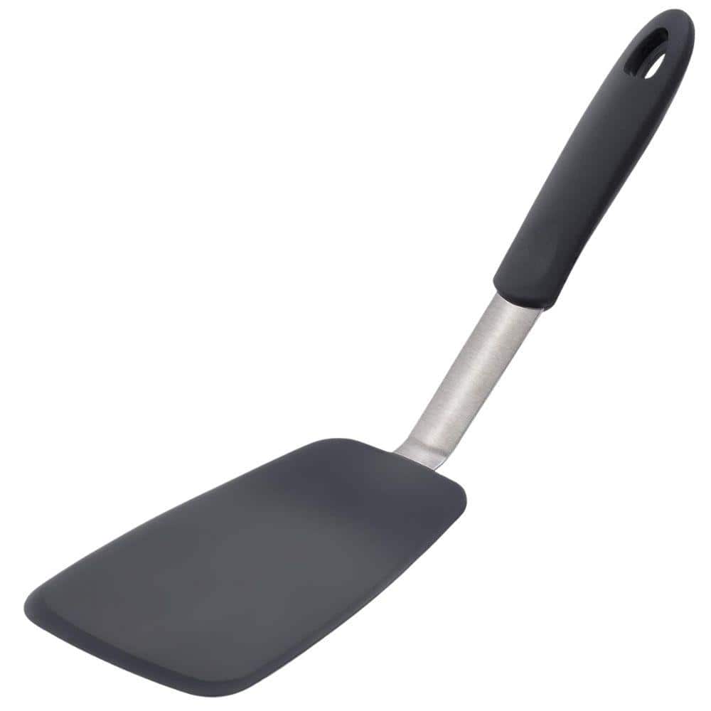 Zulay Kitchen Heat Resistant Flexible Silicone Spatula - Large Z-FLXBL ...