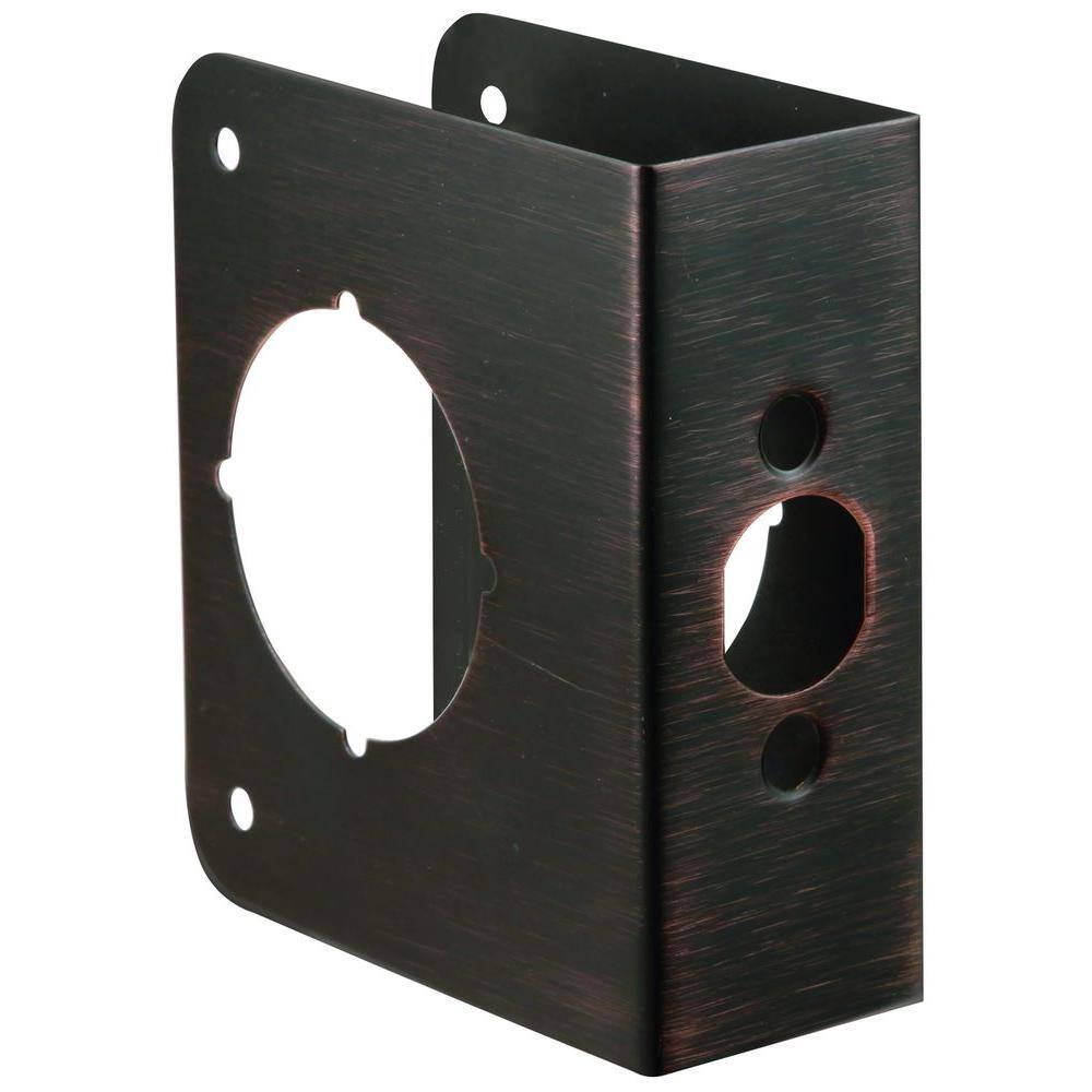 First Watch Security 2-3/8 in. x 1-3/4 in. Vintage Bronze Door ...