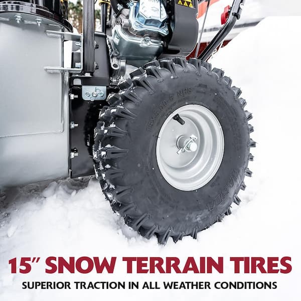 Murray 24 in. 208cc Self-Propelled 2-Stage Gas Snow Blower with ...