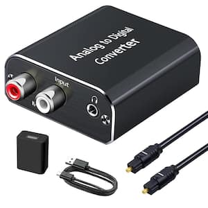 EKIEUDL HDMI ARC Adapter Audio Extractor with Digital Optical TOSLINK SPDIF/Coaxial and Analog 3 ...