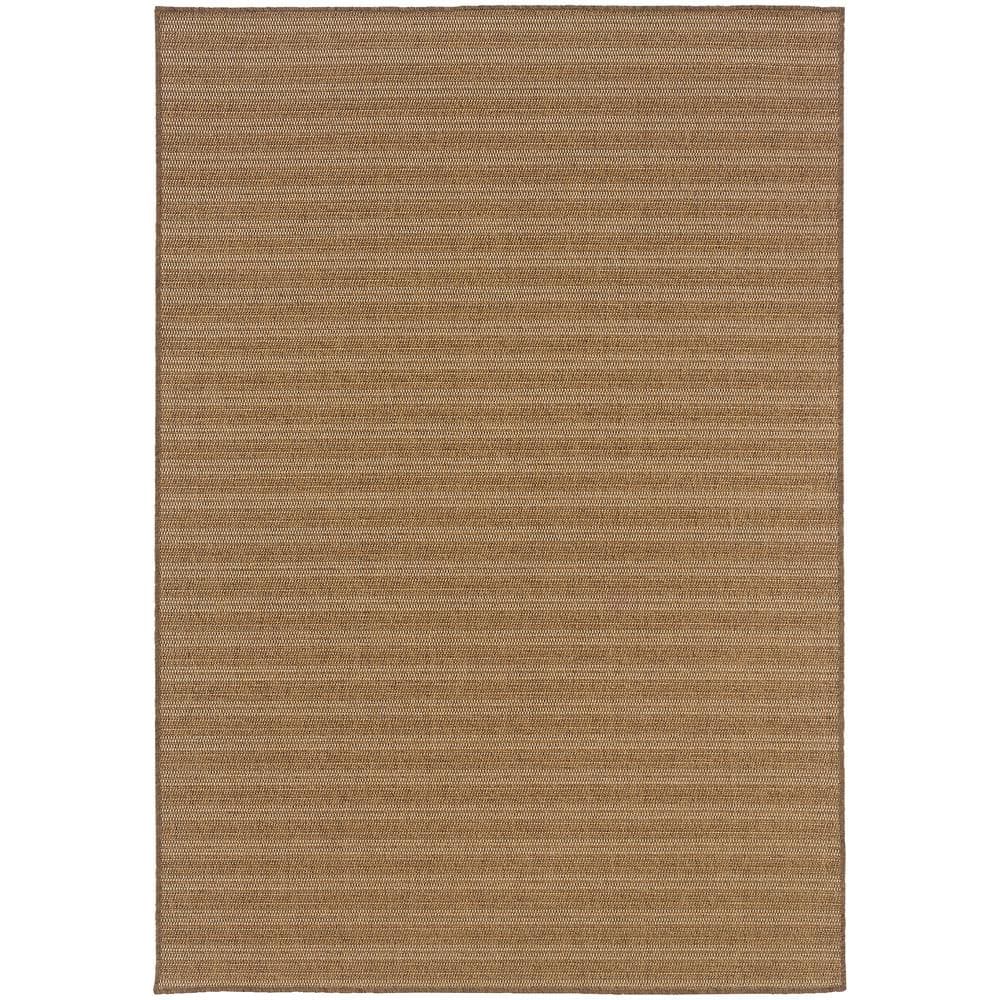 Home Decorators Collection Caicos Tan 4 ft. x 6 ft. Indoor/Outdoor ...