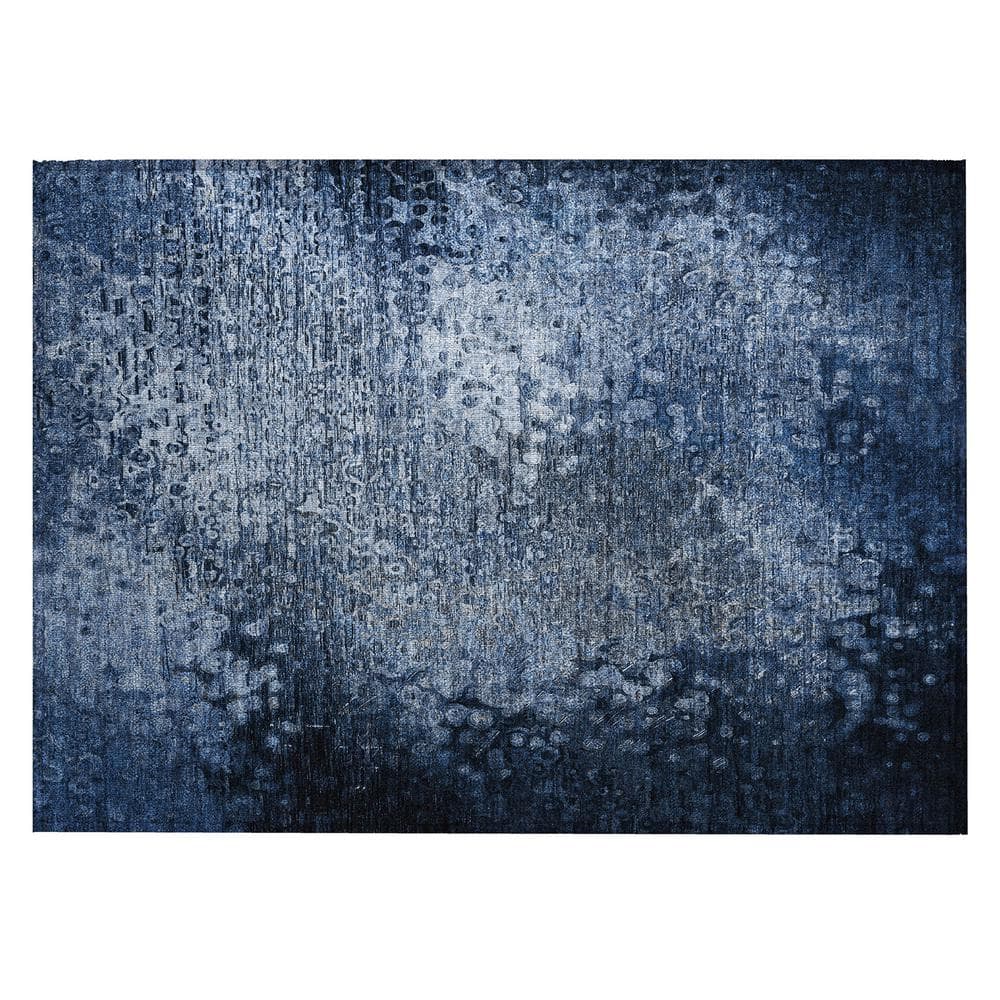 Addison Rugs Chantille ACN565 Blue 1 ft. 8 in. x 2 ft. 6 in. Machine ...