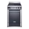 Magic Chef 24 in. 2.2 cu. ft. 4 Burner Element Electric Range with ...