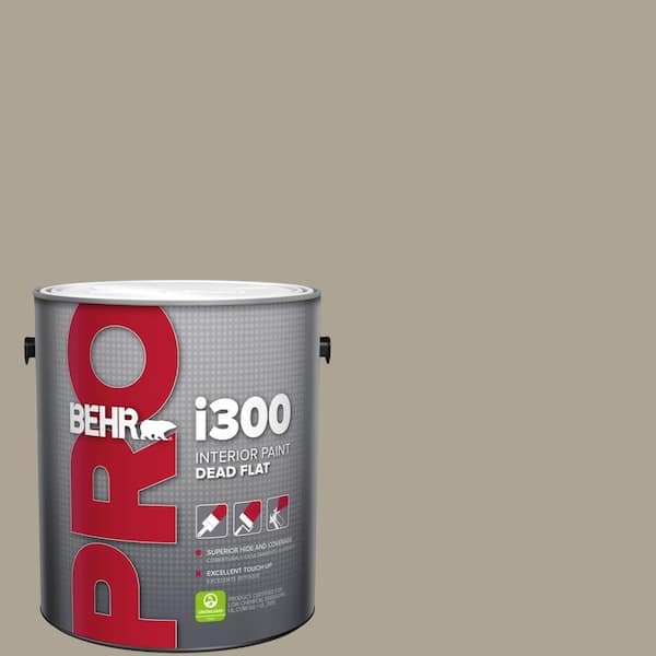 BEHR PRO 1 gal. #MQ2-52 Roadside Dead Flat Interior Paint PR31001 - The ...