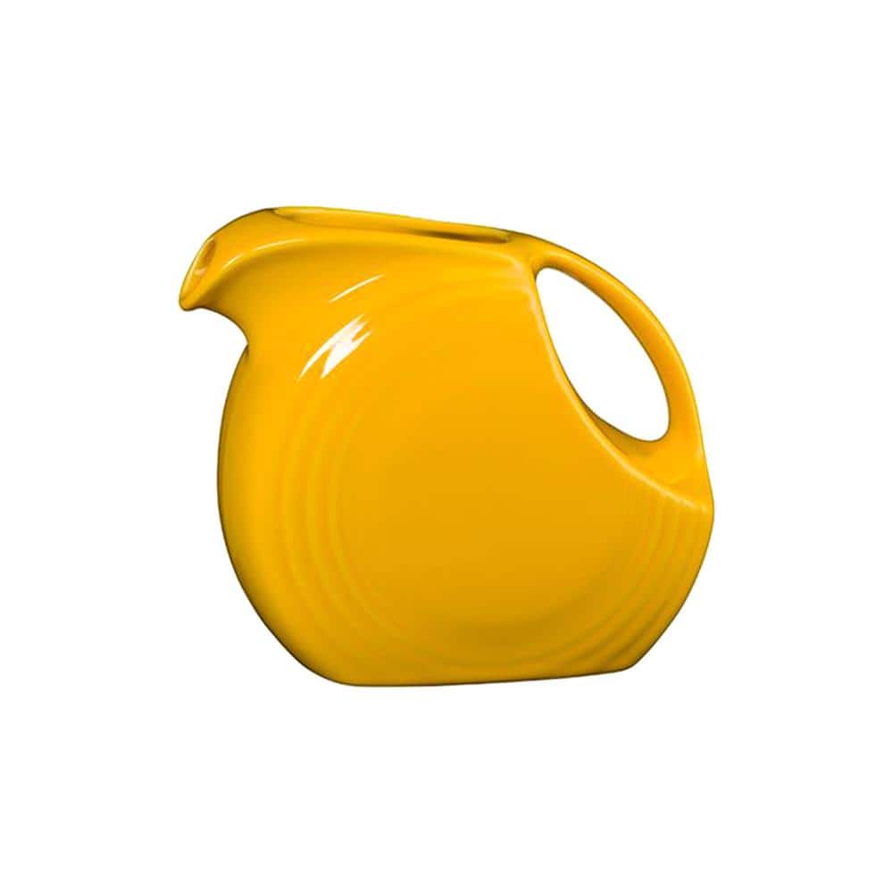 Fiesta 67.25 oz. Daffodil Ceramic Large Pitcher Disk 484342U - The Home ...
