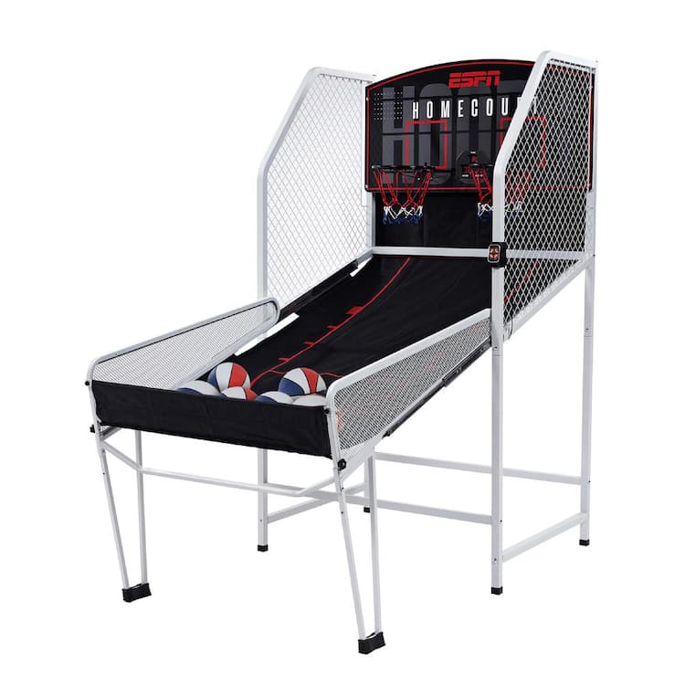 ESPN Space Saving 2 Player Arcade Cage Basketball – Home Depot ...