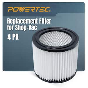 DEWALT HEPA Replacement Filter for DC500 Wet/Dry Vacuum DC5001H - The ...