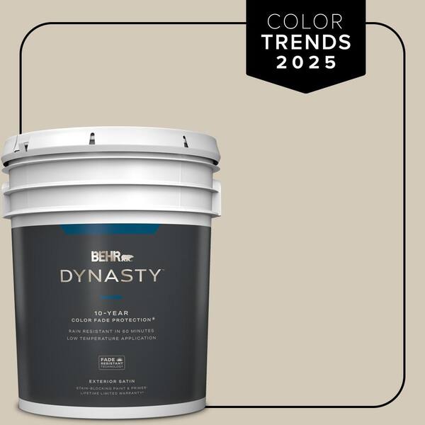 BEHR DYNASTY 5 gal. Designer Collection #DC-010 Even Better Beige Satin ...
