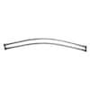 Barclay Products 60 in. Aluminum Curved Double Shower Rod in Polished ...