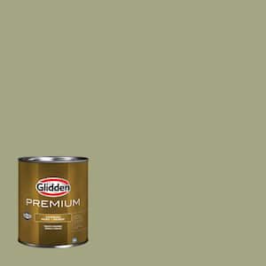 Glidden Premium 5 gal. PPG1123-5 Envy Semi-Gloss Exterior Latex Paint ...