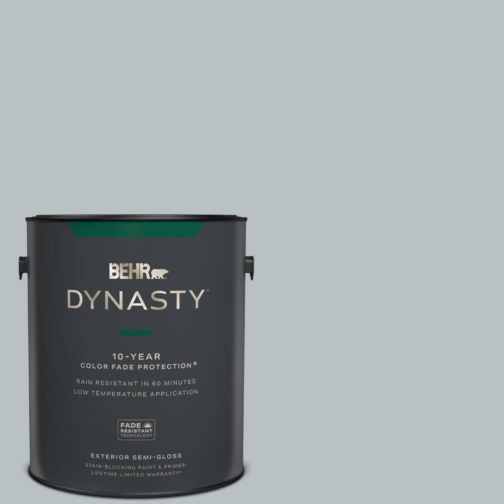 BEHR DYNASTY 1 gal. #MQ5-31 Distant Star Semi-Gloss Exterior Stain ...