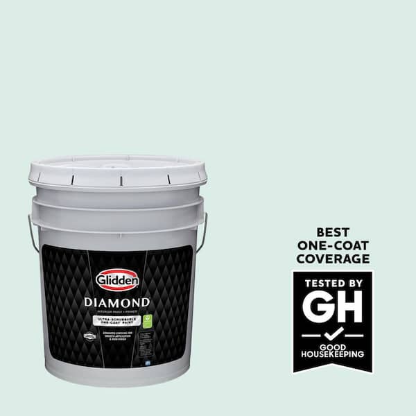 Glidden Diamond 5 gal. PPG1137-3 Waterscape Eggshell Interior Paint ...
