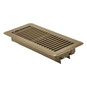 VEVOR Floor Registers 15 in. x 5 in. Steel Diffuser Register in White ...