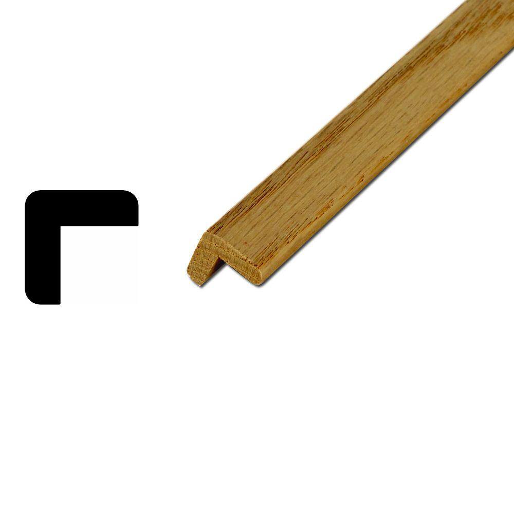 Woodgrain Millwork WM 206 3/4 in. x 3/4 in. Oak Outside Corner Moulding ...