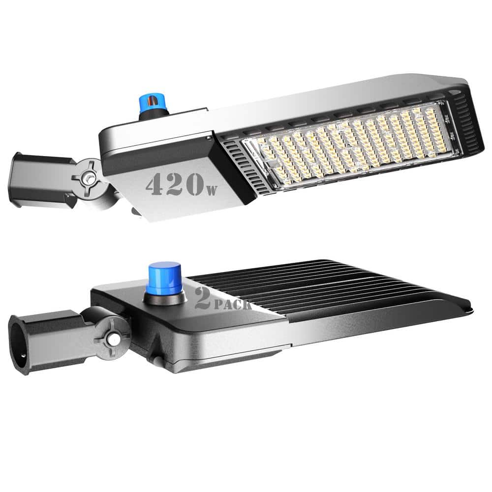 bulbeats 420watt LED Parking Lot Light 60000LM-2000W Equivalent Parking ...