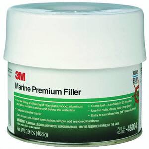 3M Marine Premium Filler - Pint-46004 - The Home Depot