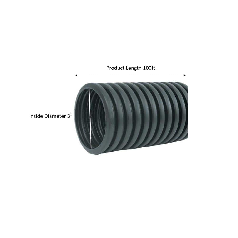 3 Inch Perforated Drain Pipe