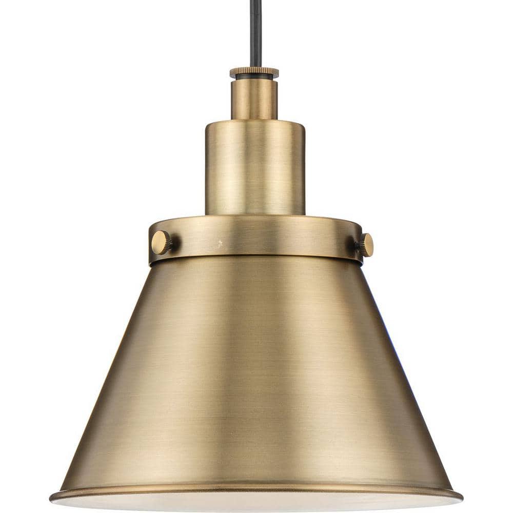 Progress Lighting Hinton Collection 8-1/4 in. 1-Light Vintage Bronze ...